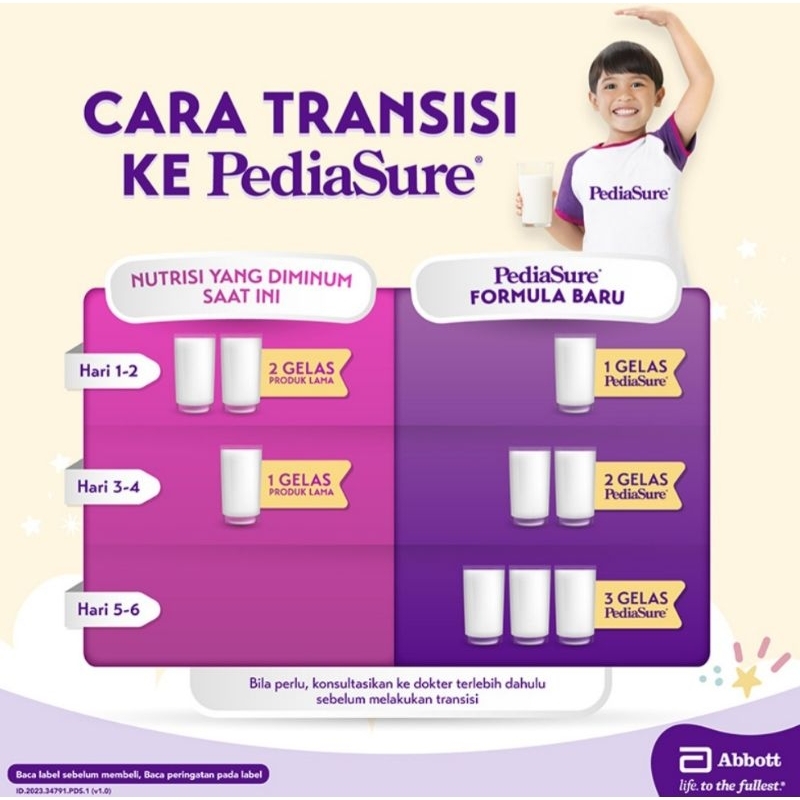 Jual PediaSure Triplesure Susu Formula Pertumbuhan anak Vanila 400gr | Shopee Indonesia