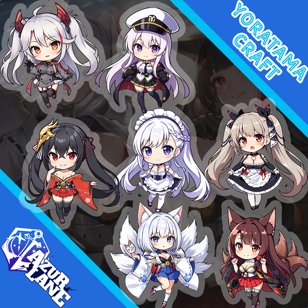 Jual Gantungan Kunci Azur Lane, Keychain Anime Lucu | Shopee Indonesia