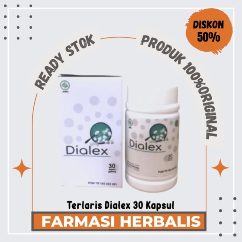 Jual Dialex Asli Original Dialex Obat Diabetes Kencing Manis | Shopee ...