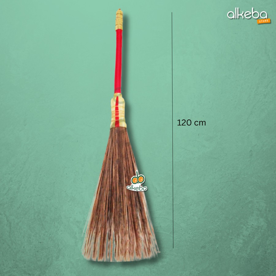 Jual Sapu Lidi Tangkai Sapu halaman taman jalan outdoor | Shopee Indonesia