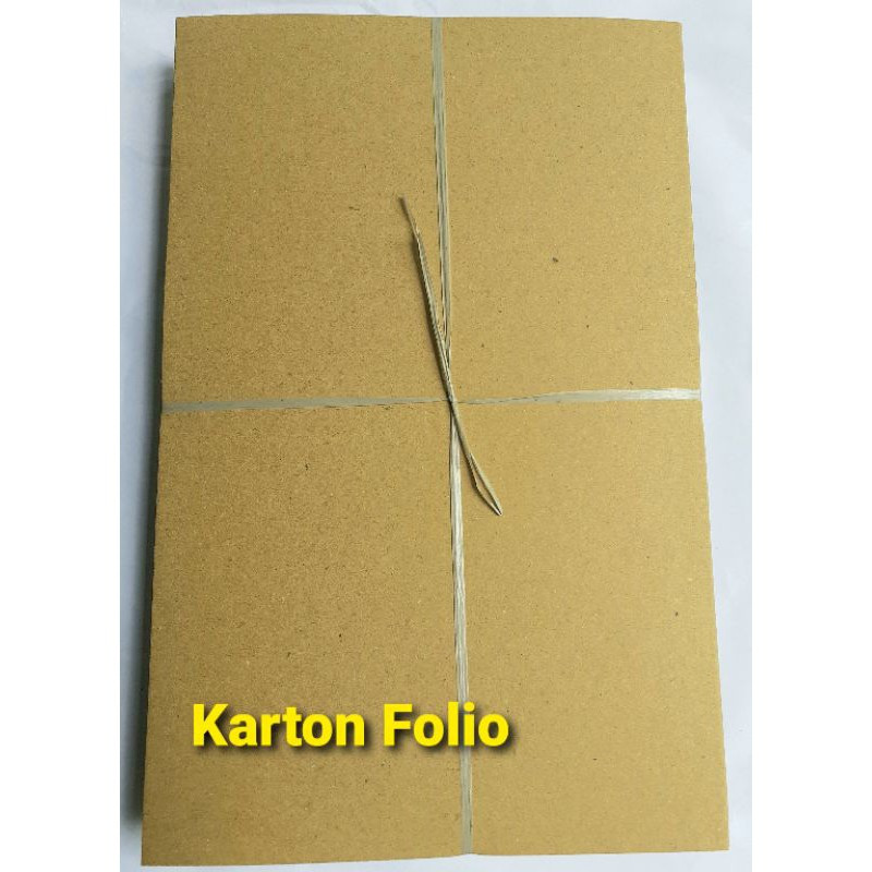Jual Karton Tipis Folio / F4 Alas Nota / Karton Tipis Karton Yellow ...