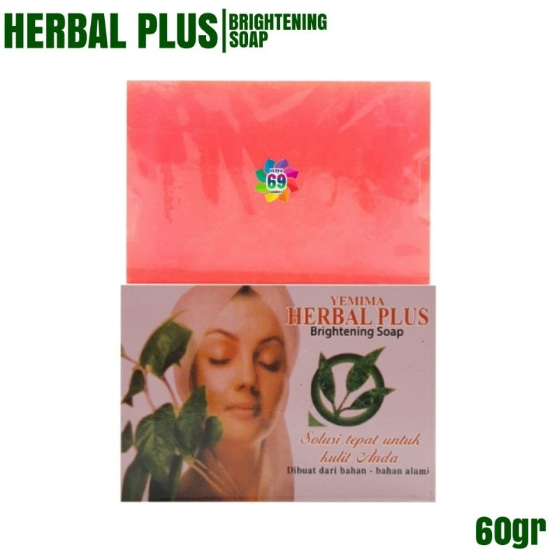 Jual Herbal Plus Brightening Soap BPOM 60gr (Satuan) | Shopee Indonesia