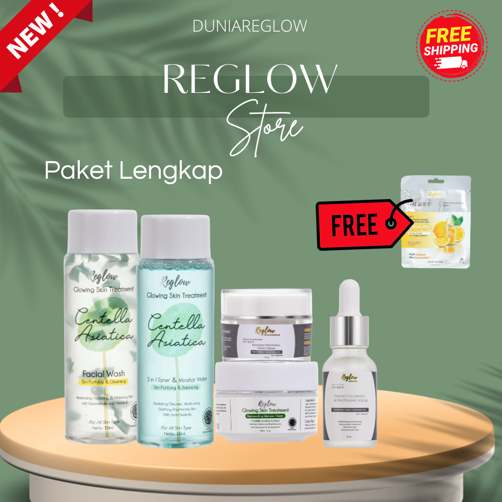 Jual Reglow Skincare dr. Shindy Paket Lengkap dengan Perfect Glowing ...