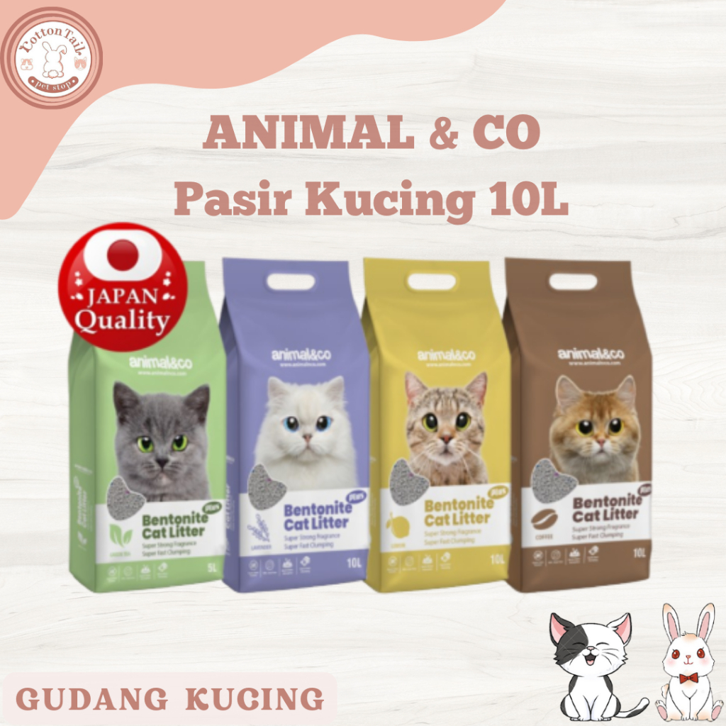 Jual Pasir Kucing Animal & Co Pasir Kucing Animal & Co Wangi 10 L (OJOL ...
