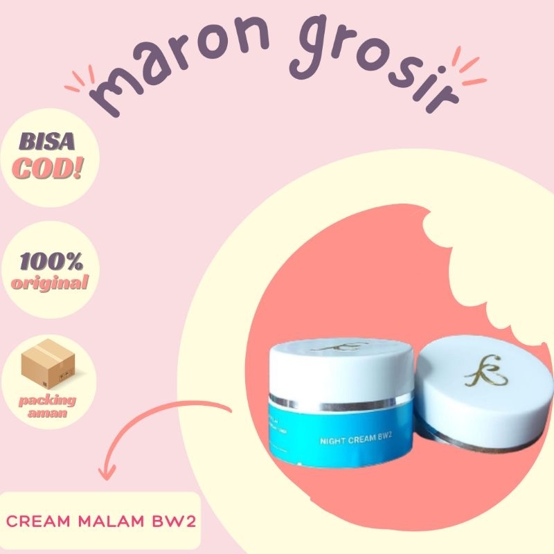 Jual FASTDERM NIGHT CREAM BW1, BW2 | Shopee Indonesia