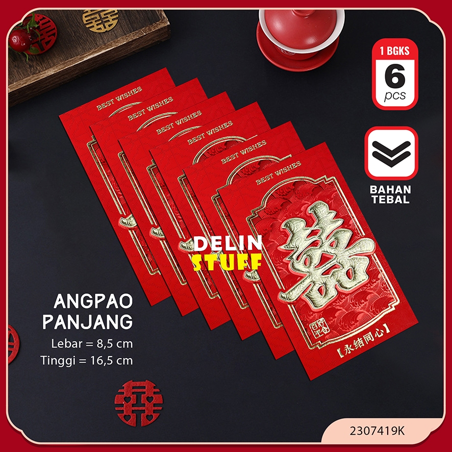 Jual Angpao Panjang Pernikahan Angpao Wedding Tebal Angpau Pernikahan ...