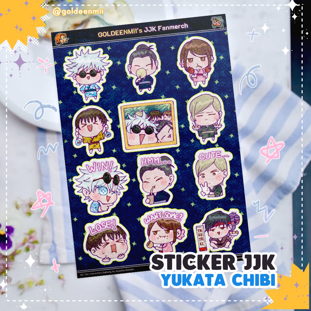 Jual [READY STOCK] JJK - Sticker Chibi Collection Jujutsu Kaisen ...