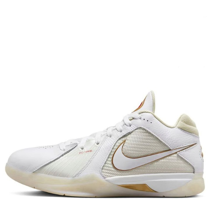 Jual SEPATU BASKET PRIA NIKE KD 3 LOW "WHITE METALLIC GOLD" WHITE ...
