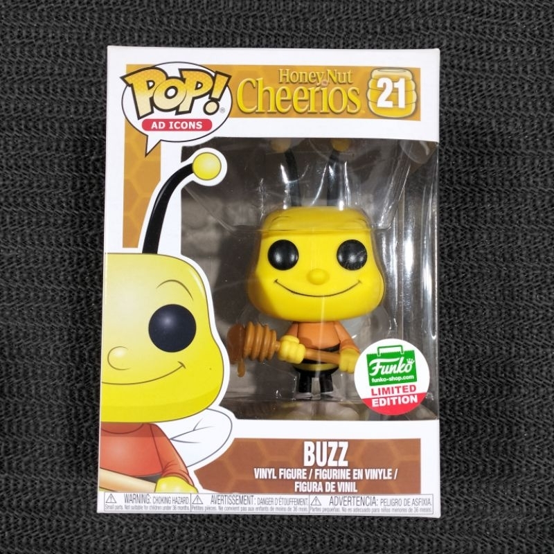Jual Funko Pop! Honey Nut Cheerios: Buzz #21 (Funko Shop Limited ...