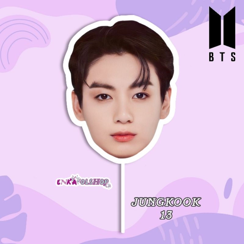 Jual FAN FACE/KIPAS MUKA BTS : JUNGKOOK handfan, kipas kpop, kipas ...