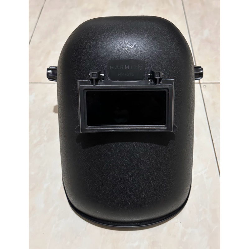 Jual Kedok / Topeng Las Kepala + Kaca Hitam-Putih Komplit | Shopee ...