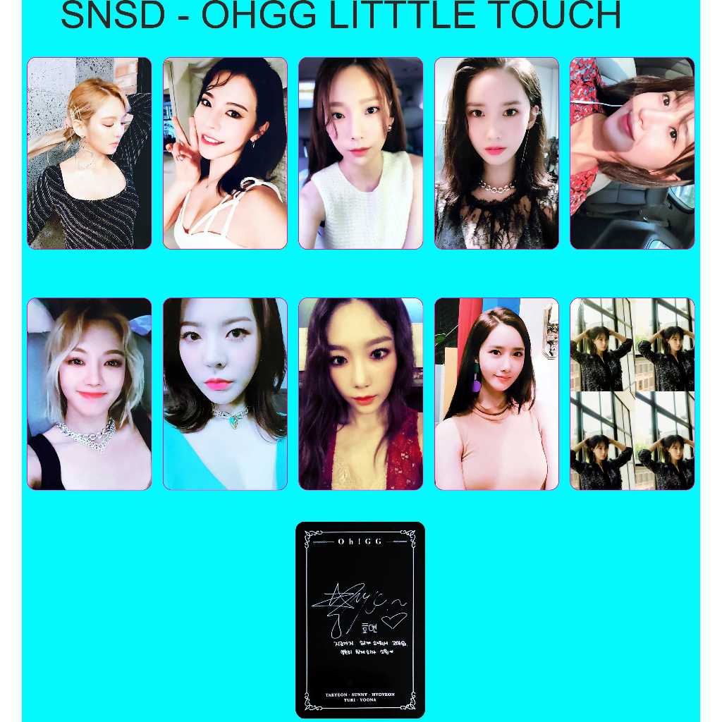 Jual (BISA SATUAN) SNSD Oh GG Lil Touch Photocard Kpop | Shopee Indonesia