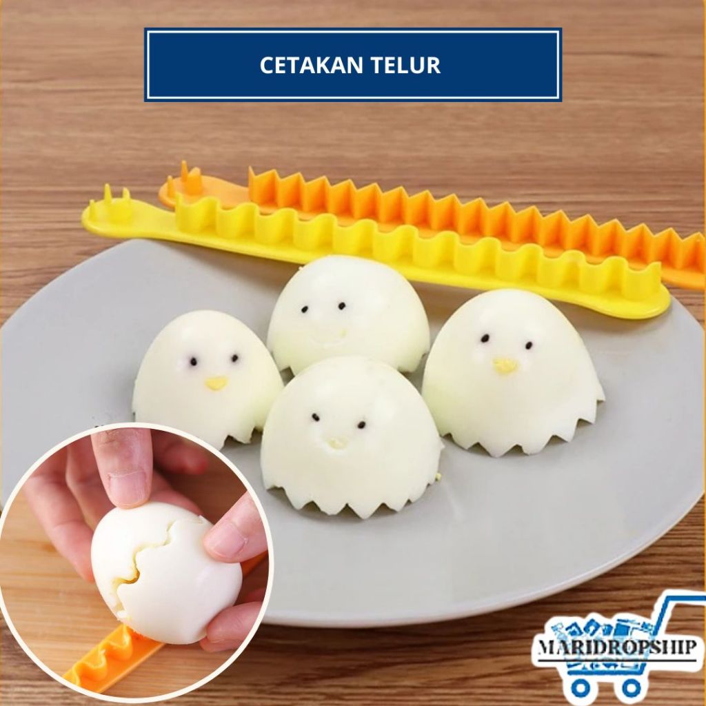 Jual CETAKAN TELUR REBUS UNTUK BENTO / ALAT CETAKAN PEMOTONG TELUR ...