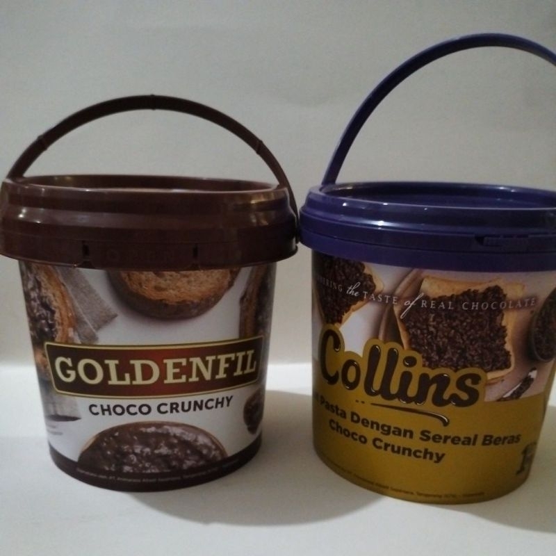 Jual selai coklat choco crunchy goldenfil coco crunchy / collins coco ...