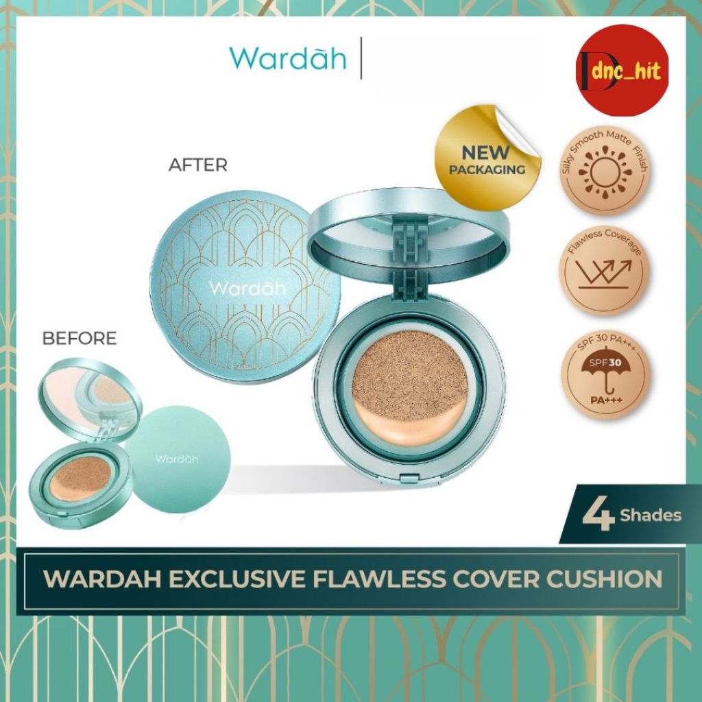 Jual Wardah Exclusive Flawless Cover Cushion - Matte Flawless dan Tahan ...