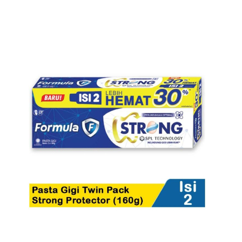 Jual FORMULA PASTA GIGI F STRONG TWIN PACK 2x160g | Shopee Indonesia