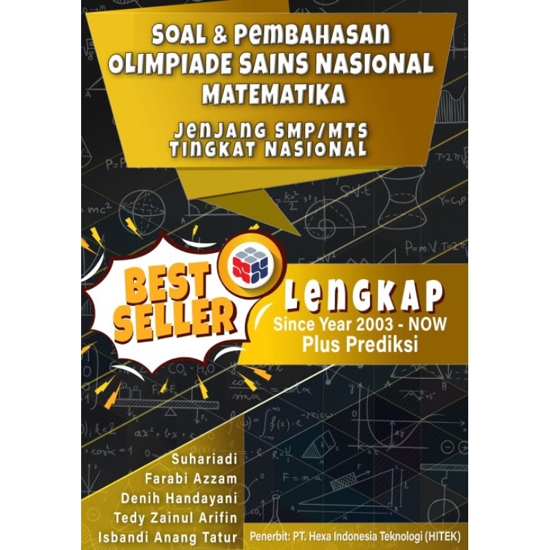 Jual Buku Soal dan Pembahasan OSN Matematika SMP 2002-2023 Tingkat Nasional | Shopee Indonesia
