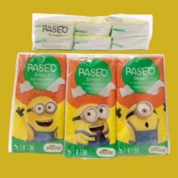 Jual Tissue Paseo Smart Hungky Pocket 12sheet 2ply (1 banded isi 6 Pcs ...