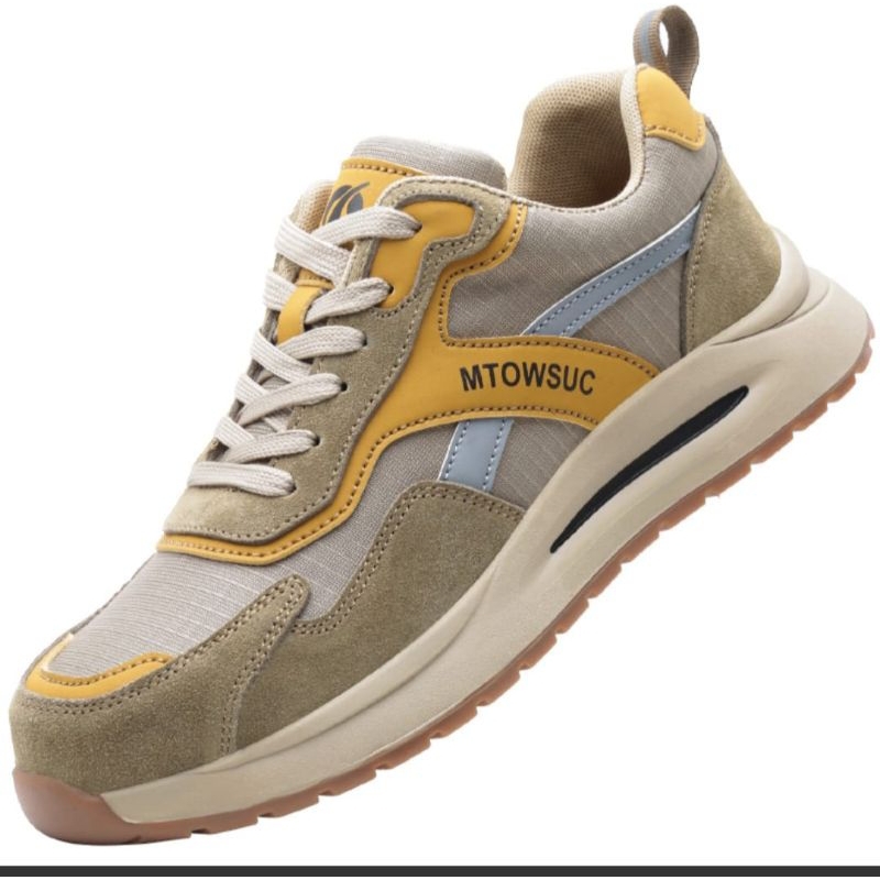 Jual Sepatu safety import Tinggu cream | Shopee Indonesia