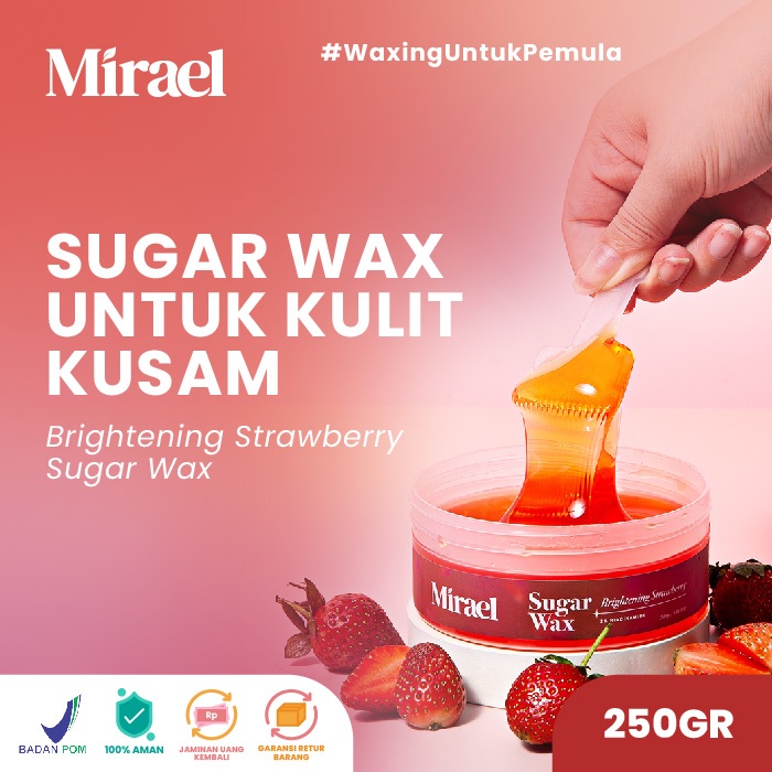 Jual MIRAEL Sugar Waxing Kit Dengan Niacinamide Penghilang Bulu Ketiak All Varian | Shopee Indonesia