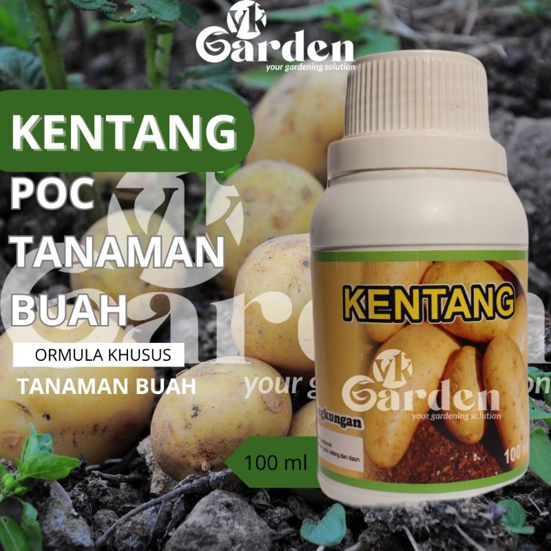 Jual Pupuk Organik Cair Kentang penambah nutrisi untuk tanaman dan buah ...