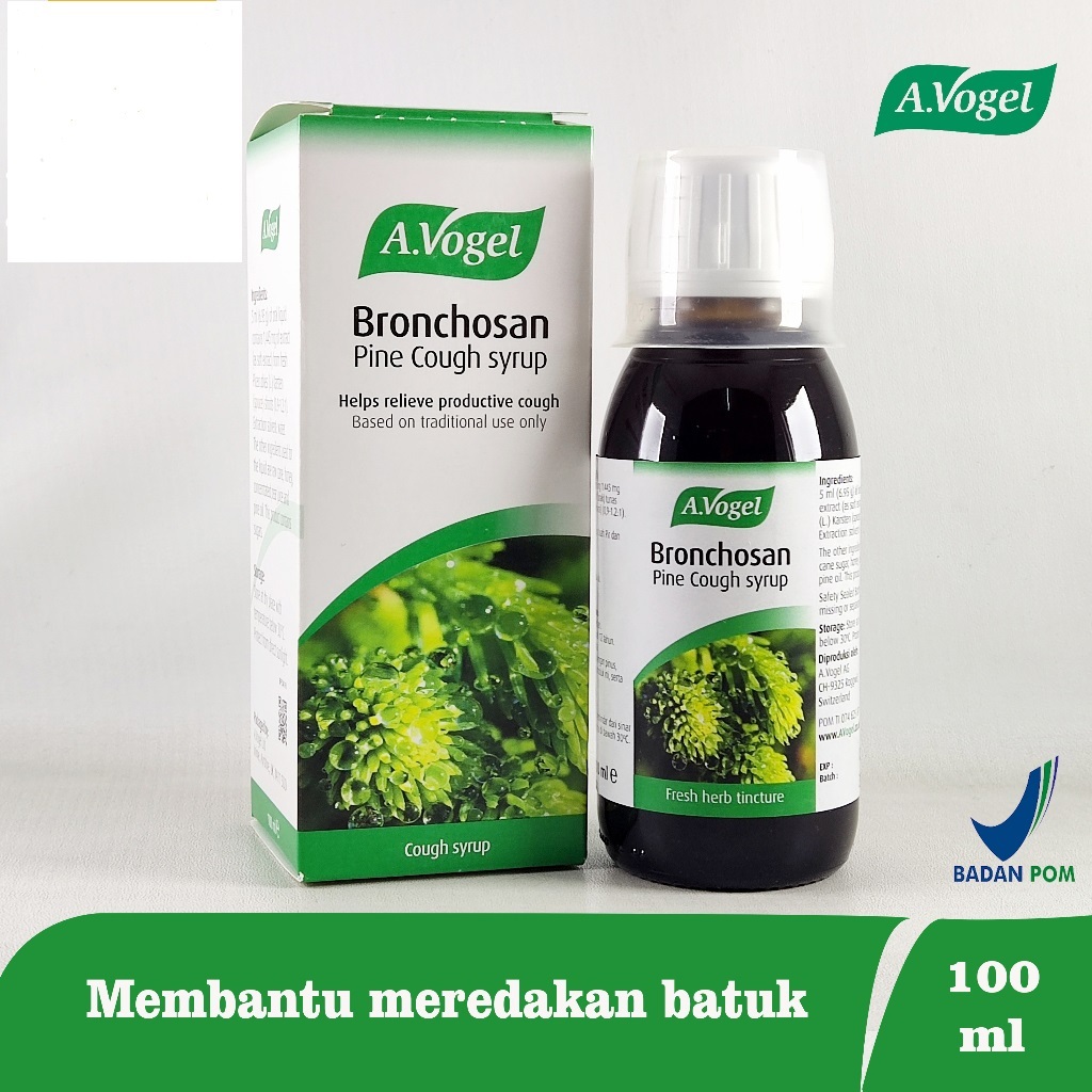 Jual A Vogel Bronchosan Pine Cough Syrup 100 ml - Membantu Meredakan ...