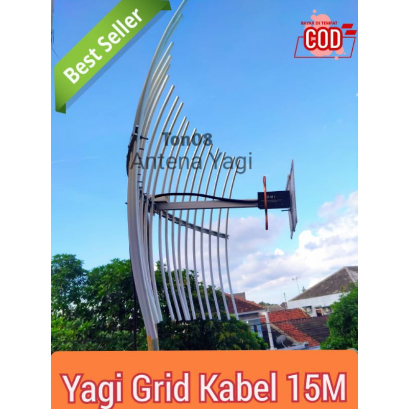 Jual Antena Yagi Grid Hp,Modem,Mifi,Router 4G(Grid-15M) | Shopee Indonesia