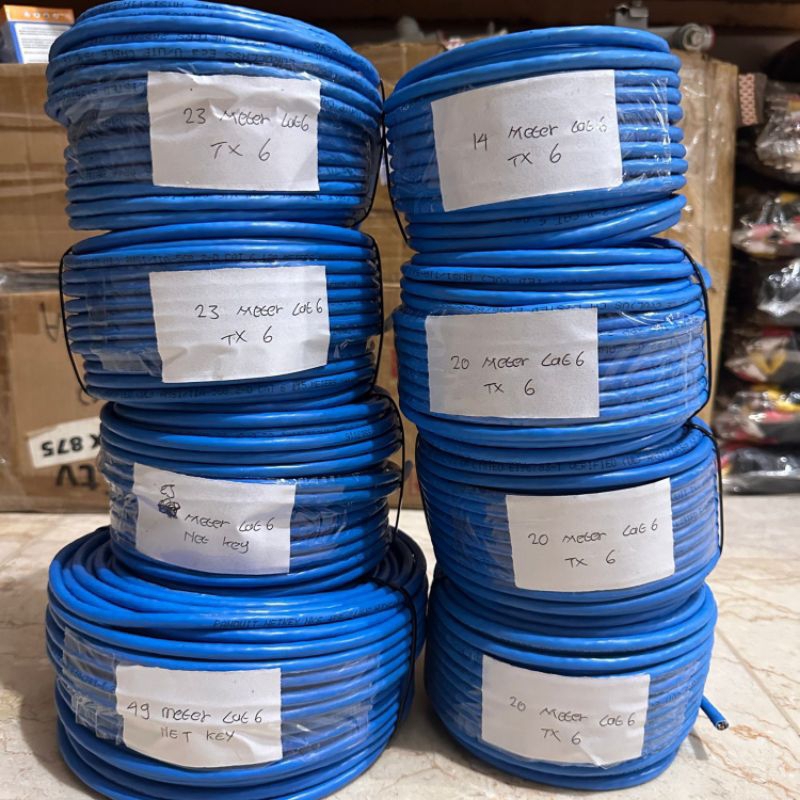 Jual KABEL LAN Potongan Cat 6 panduit original dan baru | Shopee Indonesia
