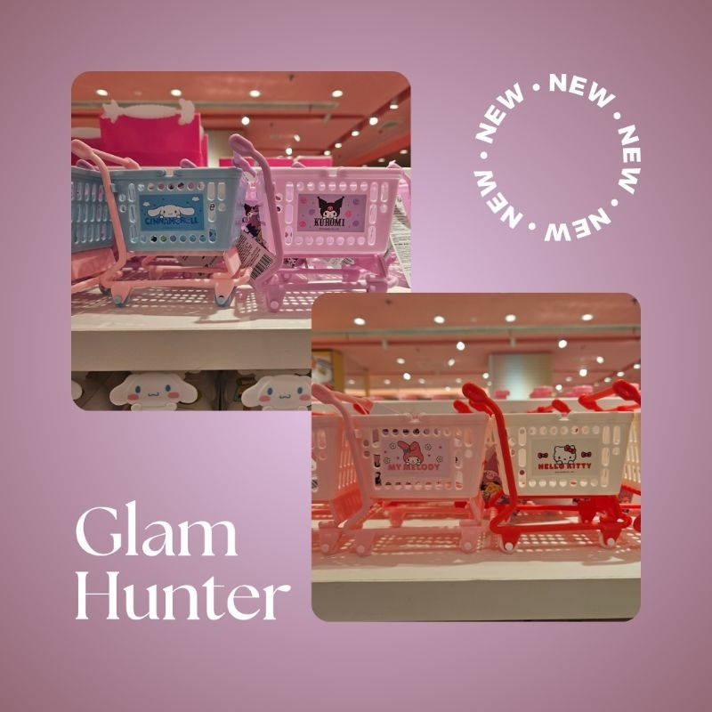 Jual MINISO SANRIO MINI CART ORGANIZER SERBAGUNA MULTIFUNGSI KERANJANG ...