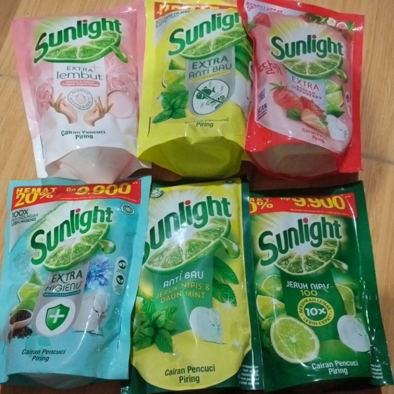 Jual Sunlight Pencuci Piring 460ml,560ml,650ml,700ml All Varian ...