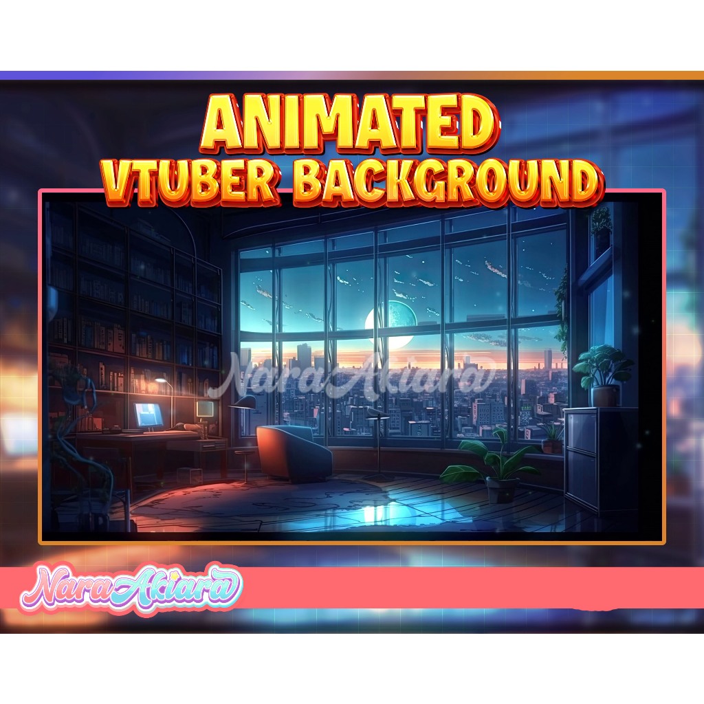 Jual Dari Meeting ke Streaming Virtual Background Animasi untuk Segala ...