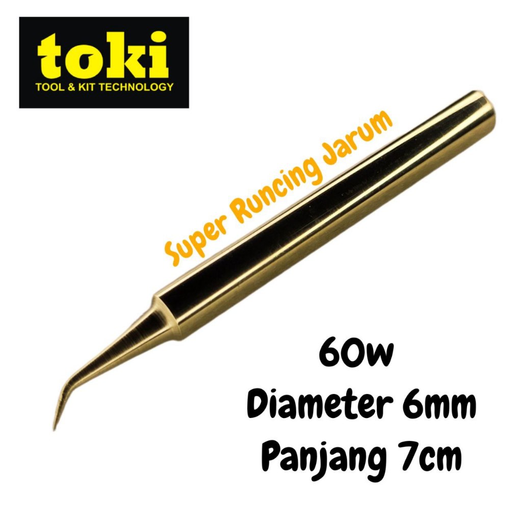 Jual MATA SOLDER 60W GOLD RUNCING BENGKOK JARUM TOKI 60BJ | Shopee ...