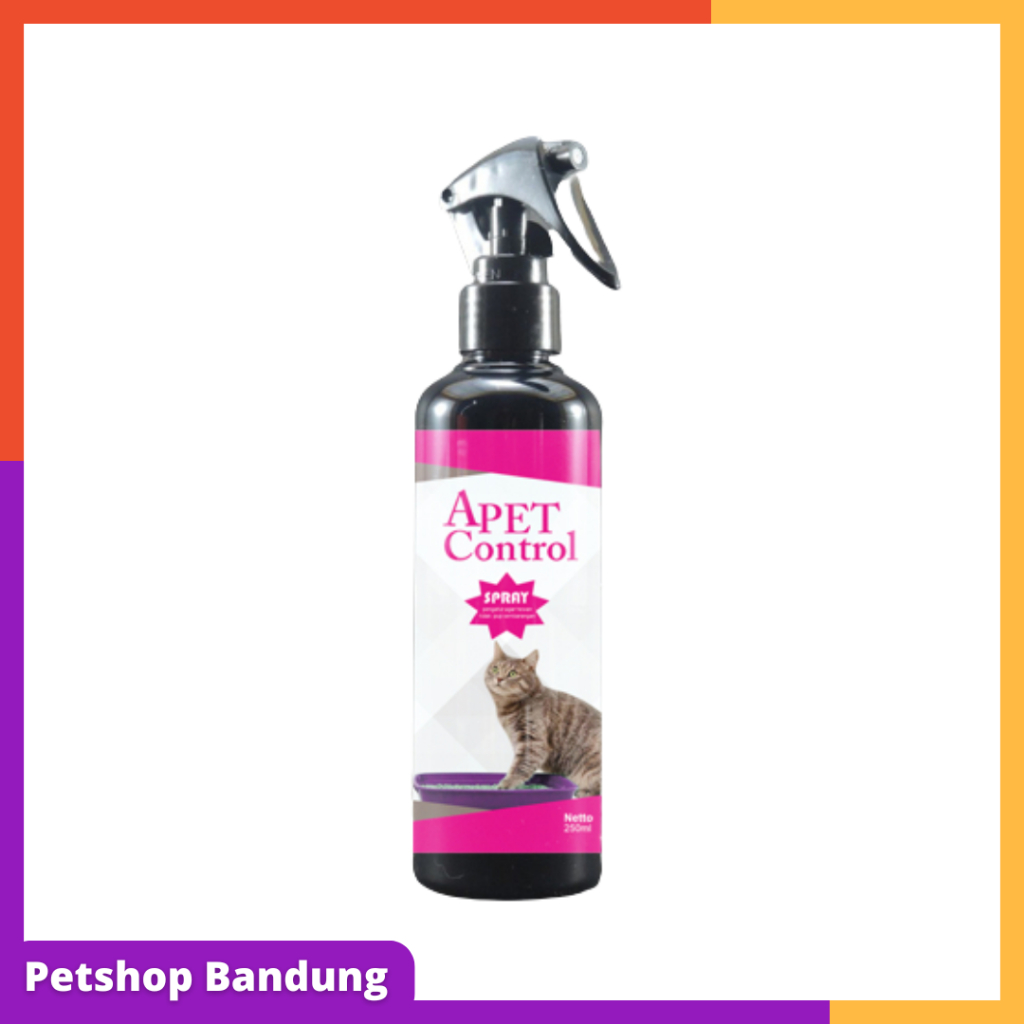 Jual PETSHOP BANDUNG APET Control Spray Cairan Pengusir Kucing Liar ...
