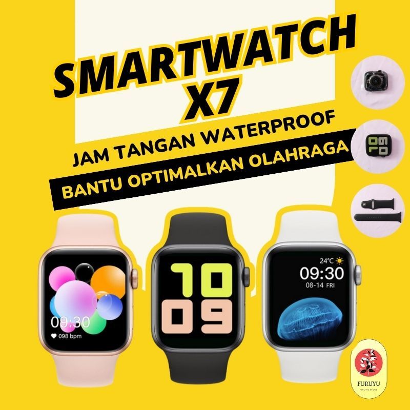 Jual SmartWatch Smart Watch X7 Jam Tangan Pintar Sport Fitness Digital ...