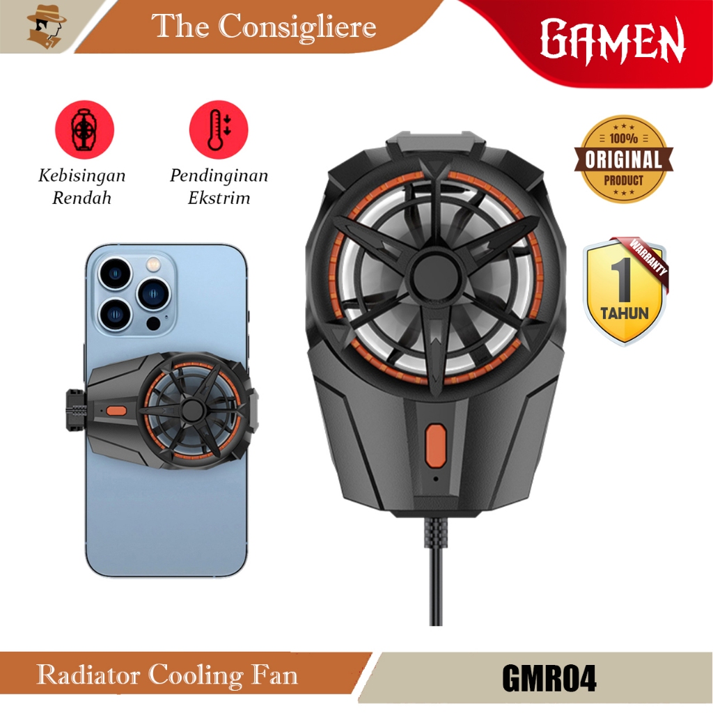 Jual GAMEN Fan Cooler Radiator Pendingin HP Cooling Fan Gaming GMR04 ...