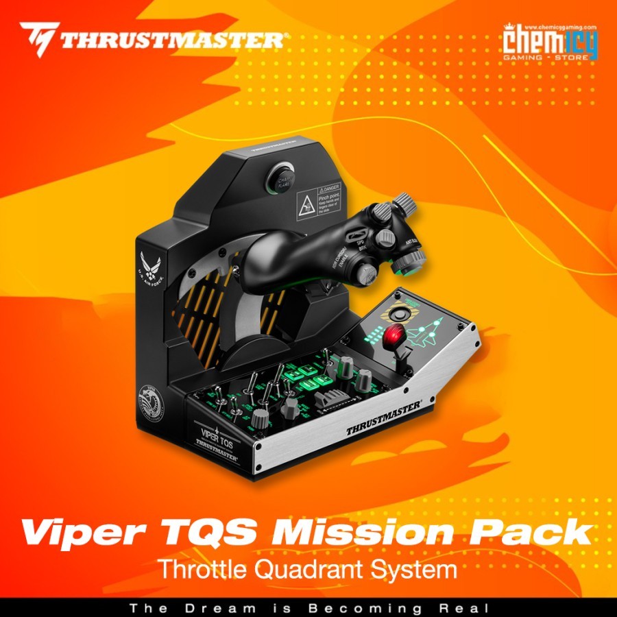 Jual Thrustmaster Viper TQS Mission Pack for PC Metal Throttle Quadrant ...