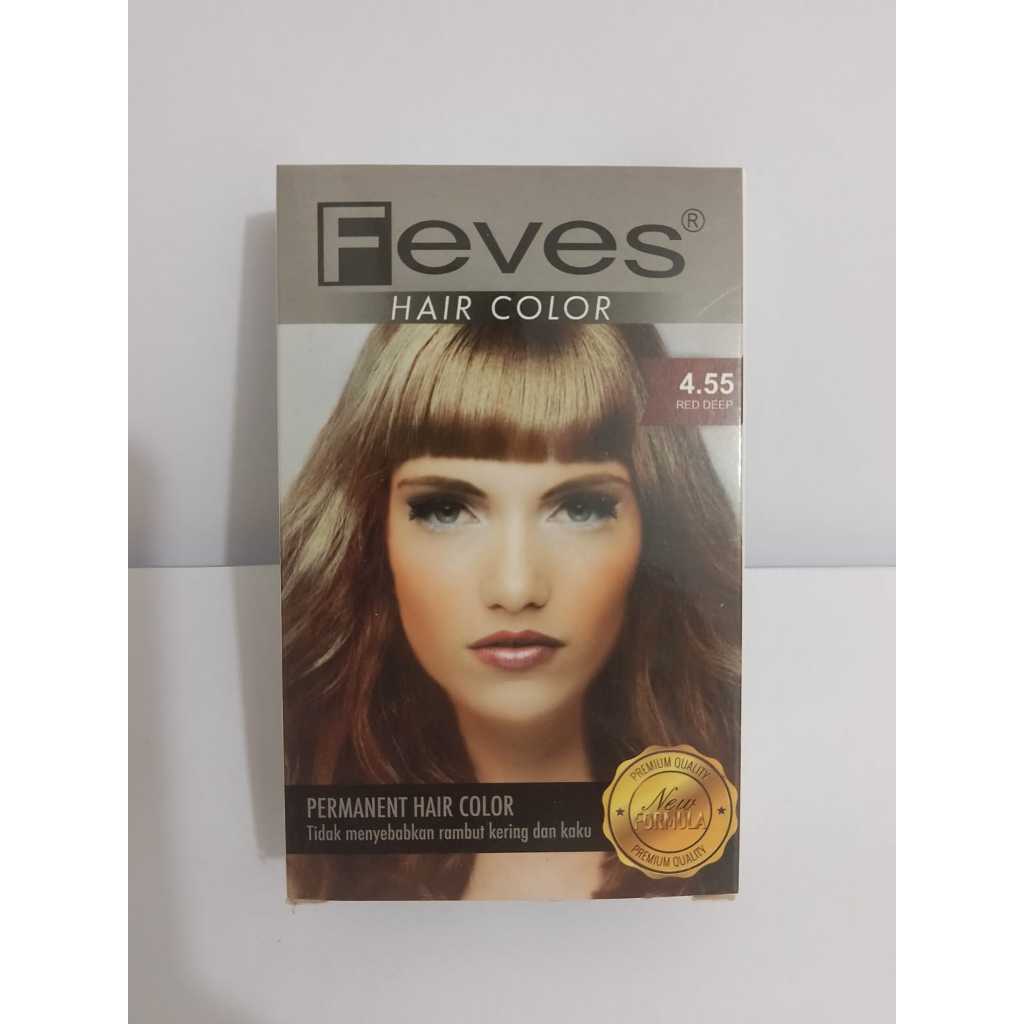Jual Pewarna Rambut Feves Hair Color 40ml | Shopee Indonesia