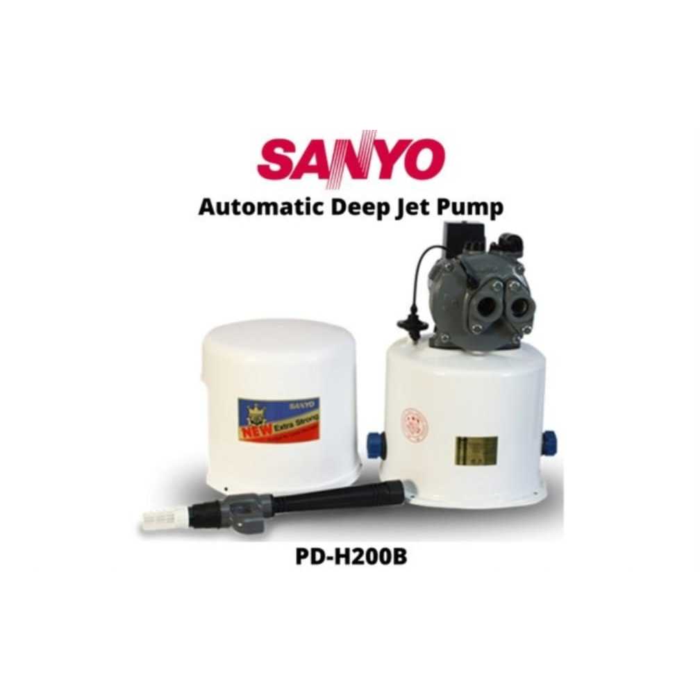 Jual Jet Pump SANYO PDH200B Pompa Air Sumur Dalam Otomatis | Shopee ...