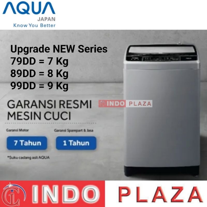 Jual MESIN CUCI AQUA 1 Tabung 9 Kg / 9Kg AQW-99DD | Shopee Indonesia