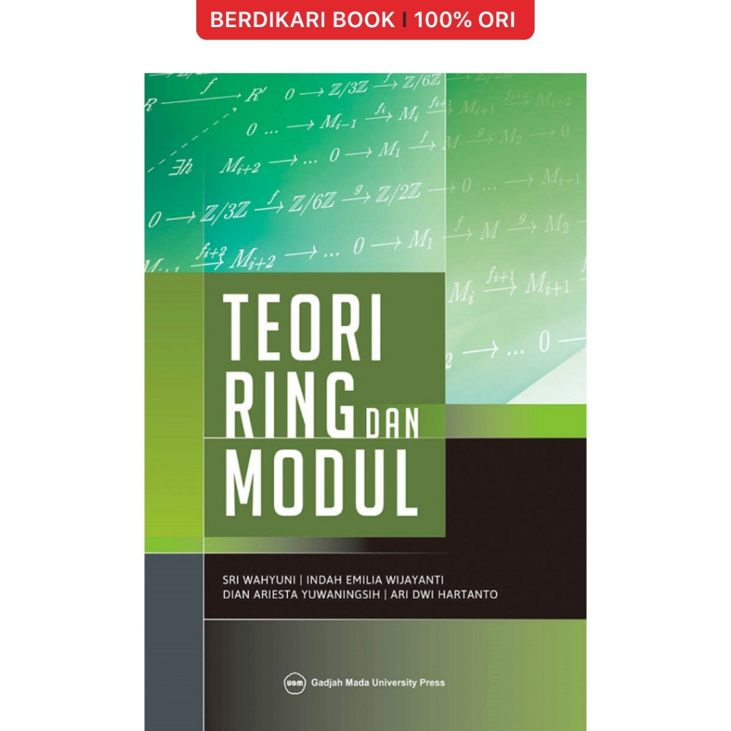 Jual Berdikari - Teori Ring dan Modul - UGM Press | Shopee Indonesia