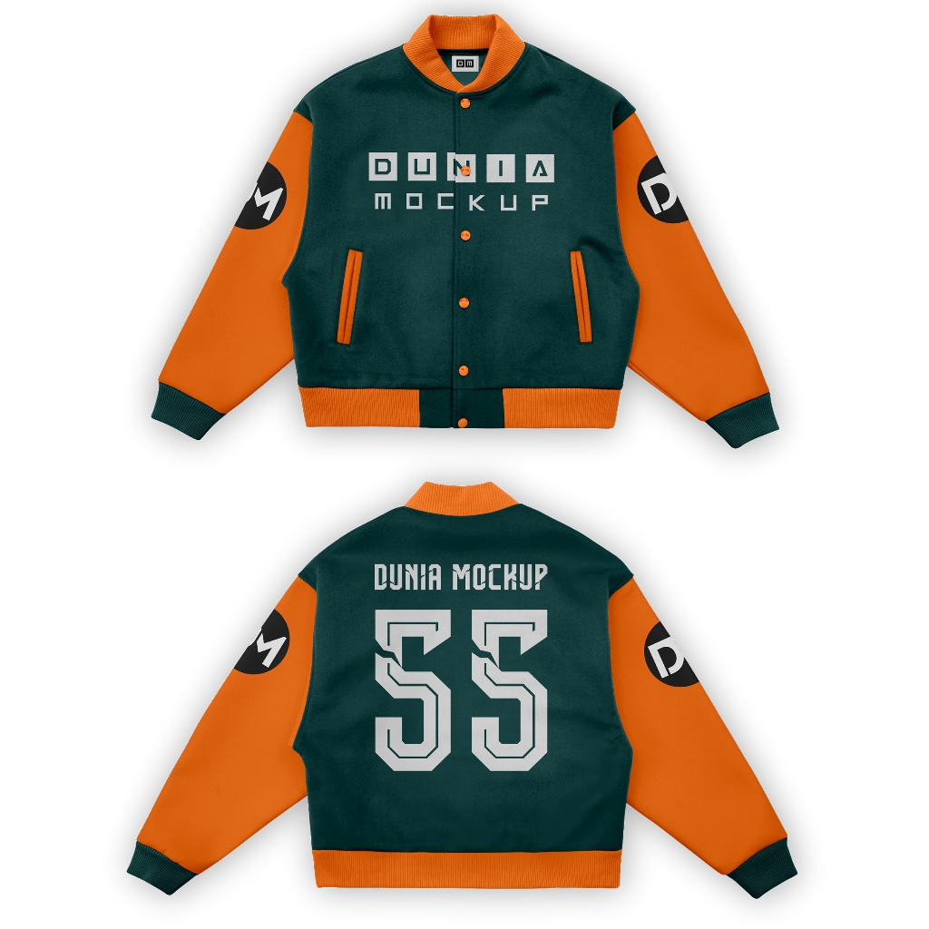 Jual Mockup Jaket University Flat - CDR | Shopee Indonesia