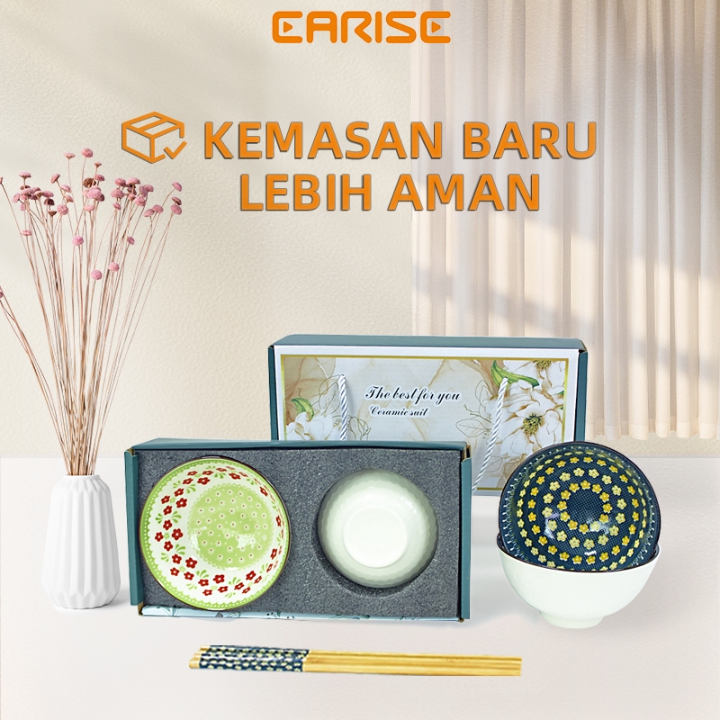 Jual Earise Hadiah Festival Musim Semi Mangkok Set Premium | Japanese ...