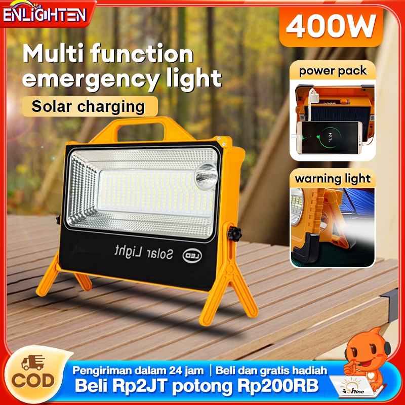 Jual Lampu Tenaga Surya Lampu Portabel lampu emergency Tahan Air Luar Ruangan Multi-Fungsi ...