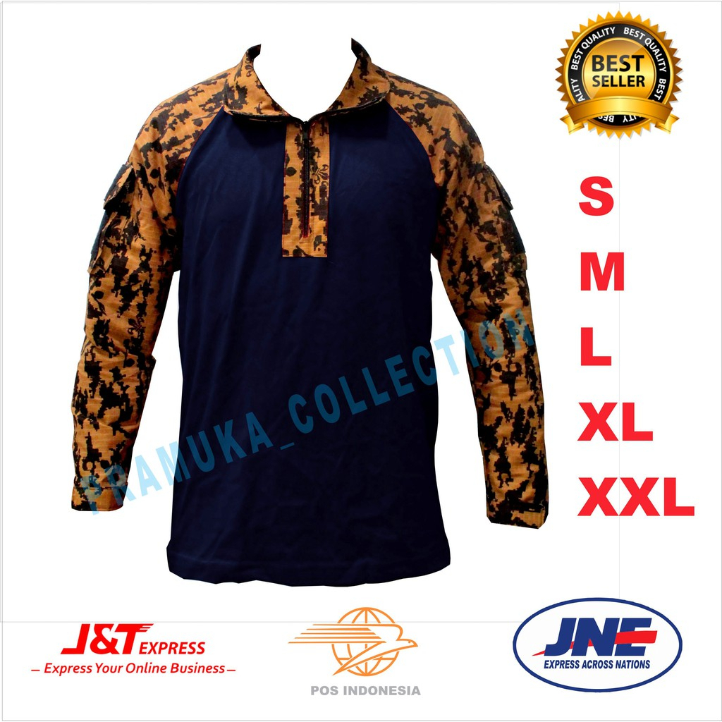 Jual KAOS TACTICAL LORENG PRAMUKA NAVY (DONGKER) | Shopee Indonesia