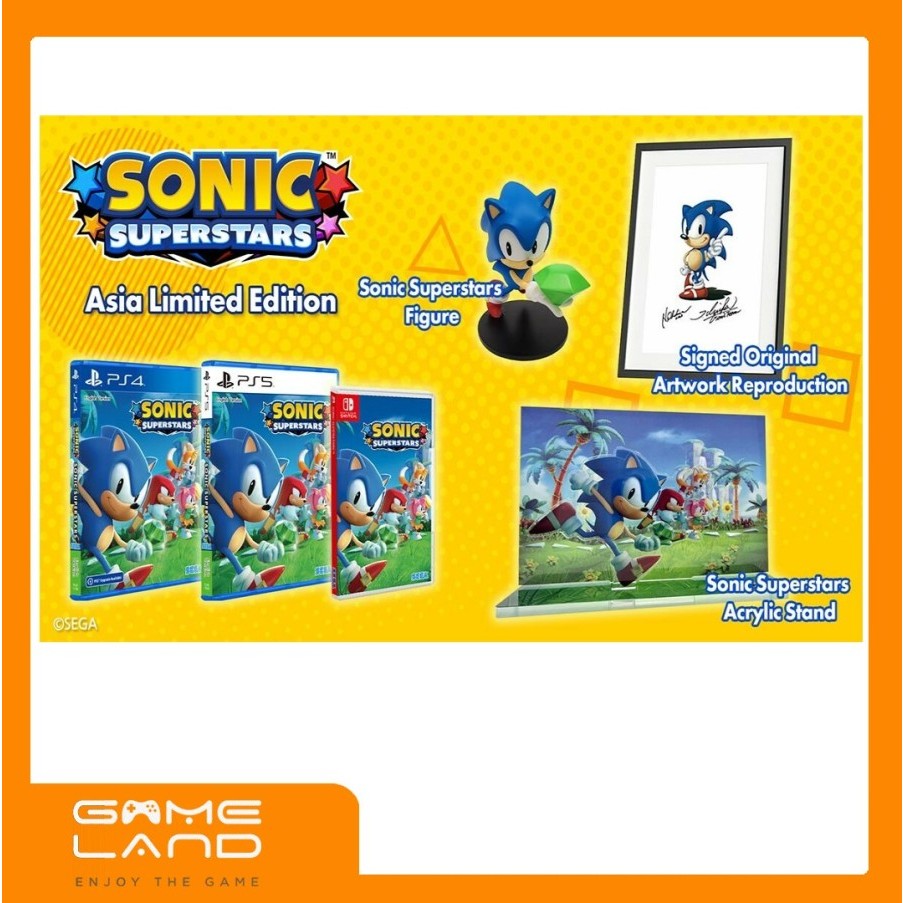 Jual Sonic Superstars Limited Edition - Nintendo Switch | Shopee Indonesia