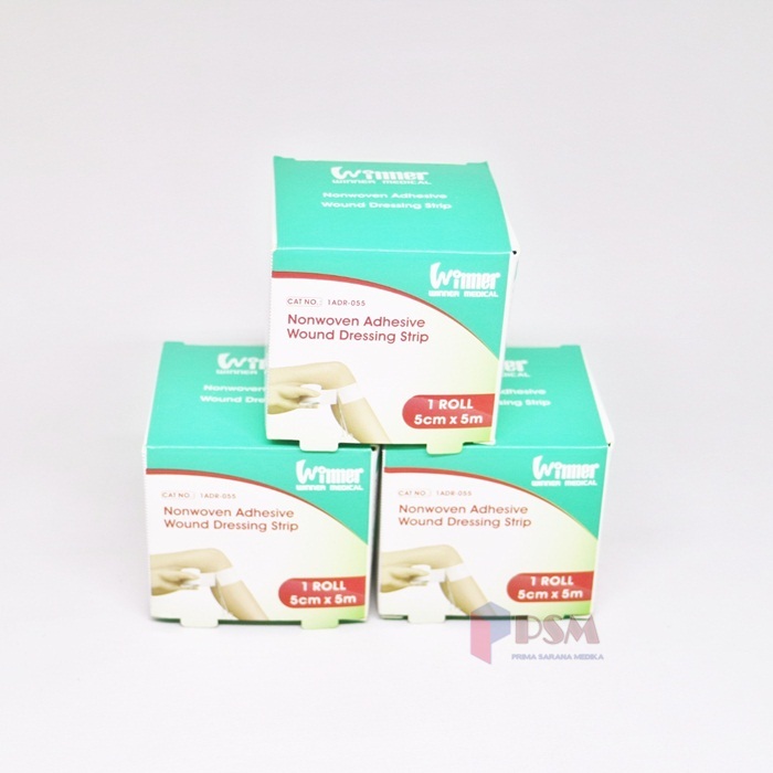 Jual Winner Adhesive Wound Dressing Strip 5cm x 5m / sejenis Ultrafix ...