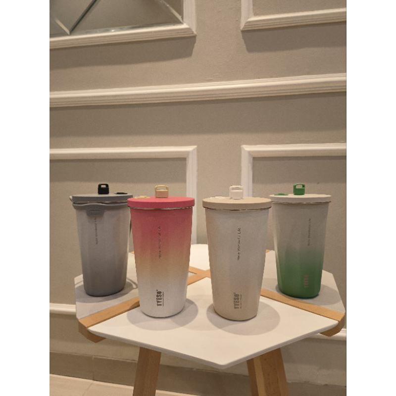 Jual ORIGINAL TYESO Botol Gelas 600ml+holder / Tumbler / Gelas Tyeso ...