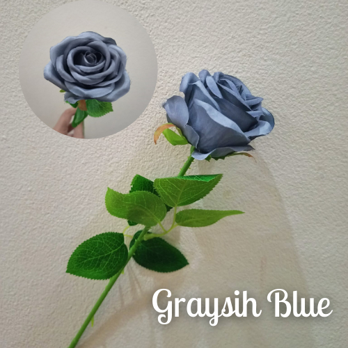 Jual MAWAR SINGLE STEM BUNGA MAWAR TANGKAI ARTIFICIAL FLOWER BUNGA ROSE ...