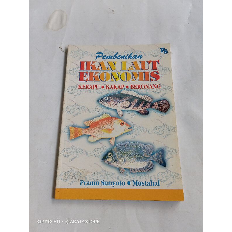 Jual BUKJ PEMBENIHAN IKAN LAUT EKONOMIS KERAPU KAKAP BERONANG PRAMU ...