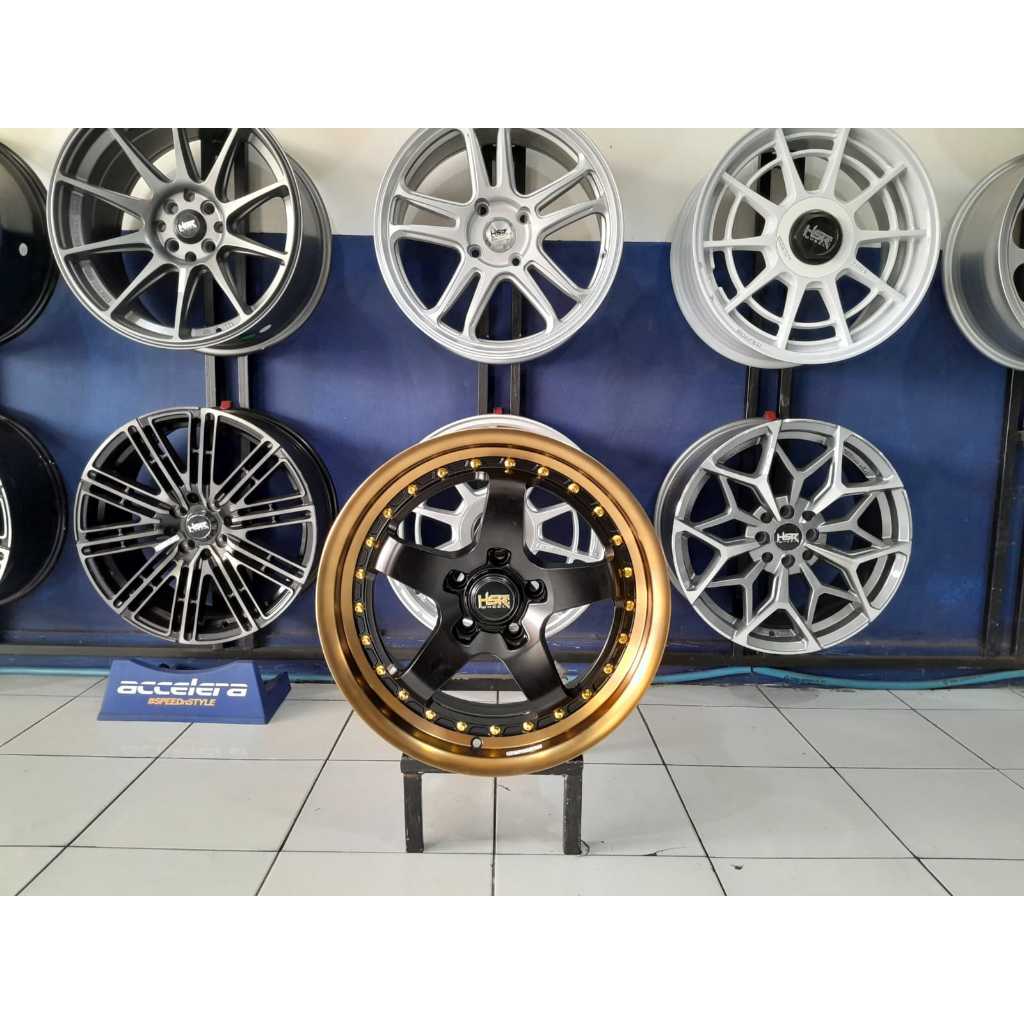 Jual VELG MOBIL RACING HSR BOB R17 PCD 5X114 BUAT MOBIL RUSH TERIOS XPANDER HRV CRV ERTIGA ...